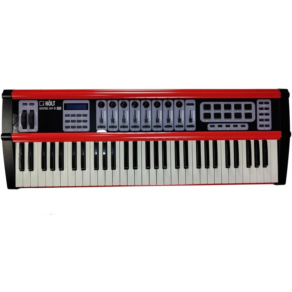 TECLADO CONTROLADOR KOLT KONTROLKEY 61 PRO 61 TECLAS - Caparaó Music